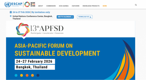 Asia-Pacific Forum on Sustainable Development 2026 | Sharing4good